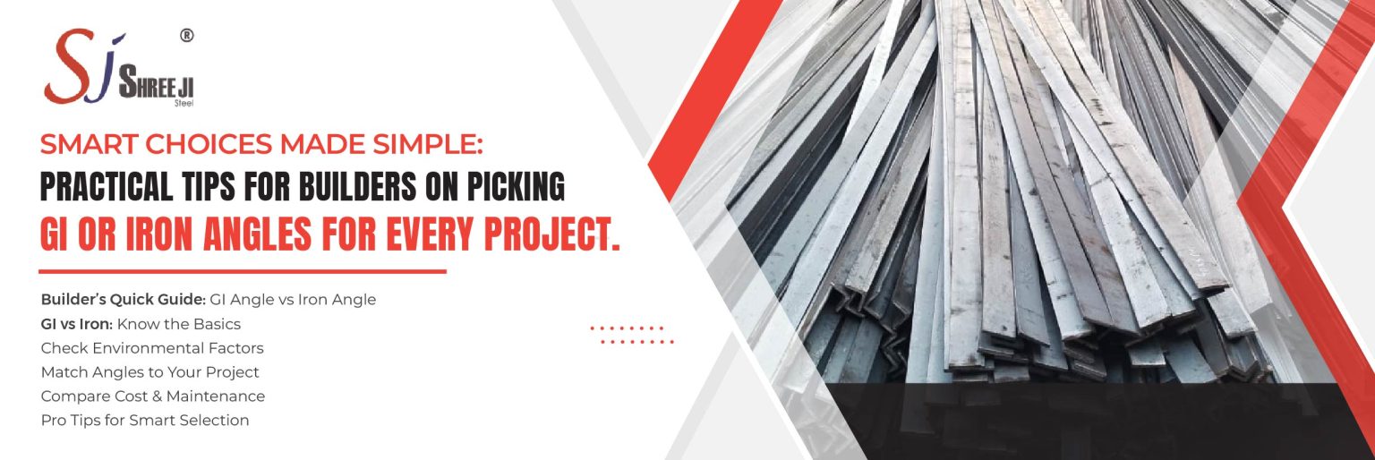 GI angle - Shree Ji Steel Corporation | Leading Steel Suppliers